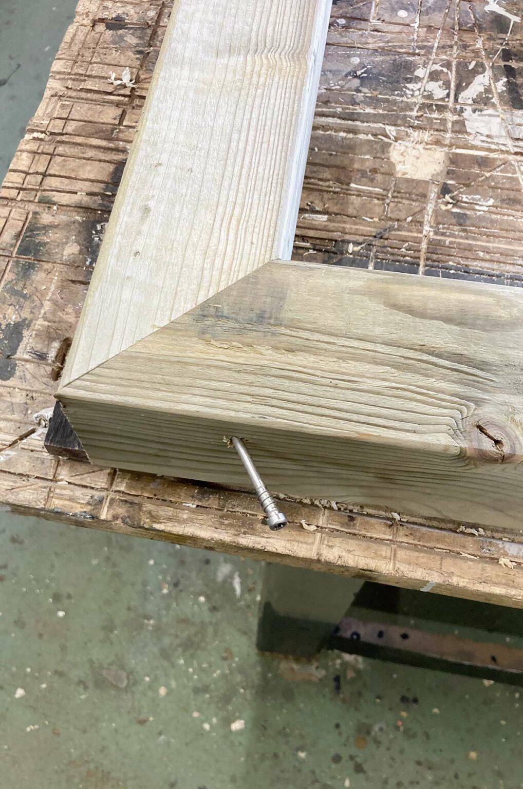 DIY ligbed voor in de tuin